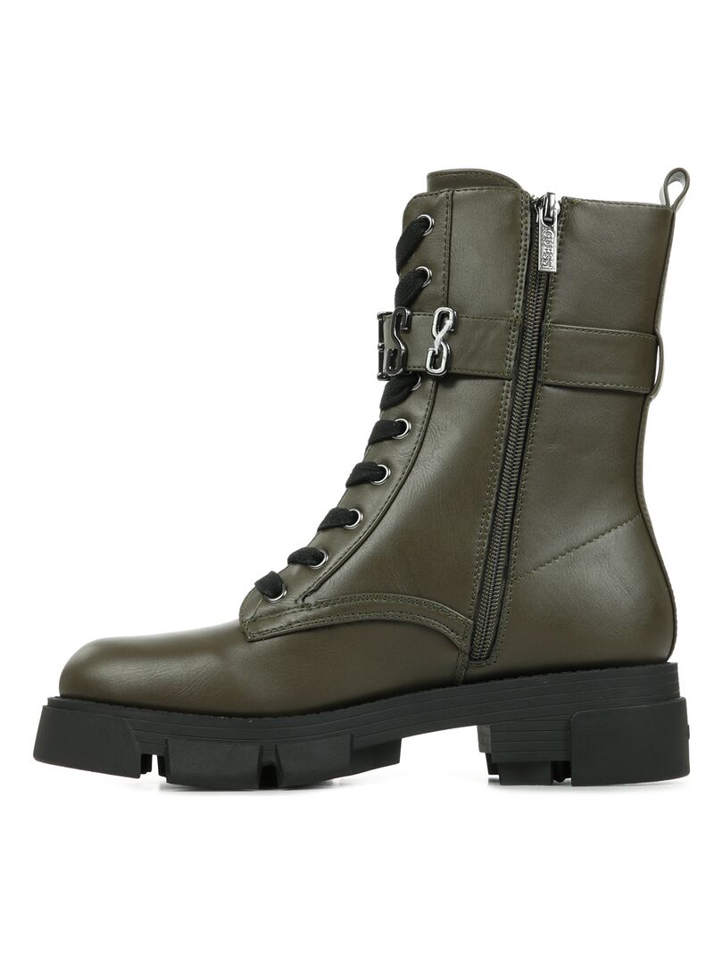 Bottines Guess Madox - Vert olive - Kiabi - 149.95€