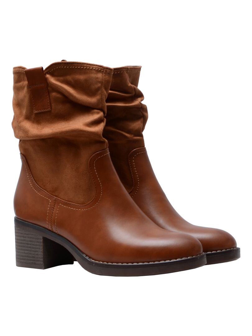 Bottines The Divine Factory - Marron - Kiabi - nu€