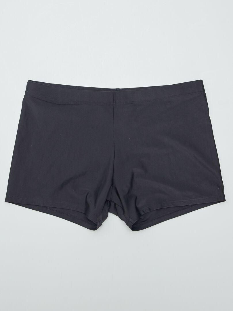 Boxer de bain uni - noir - Kiabi - 8.00€
