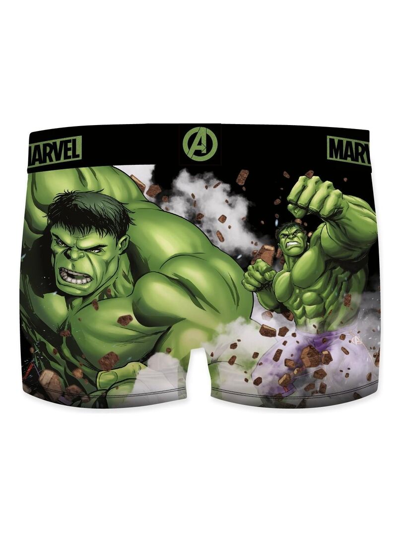 Boxer homme Marvel Hulk Freegun - Vert - Kiabi - nu€
