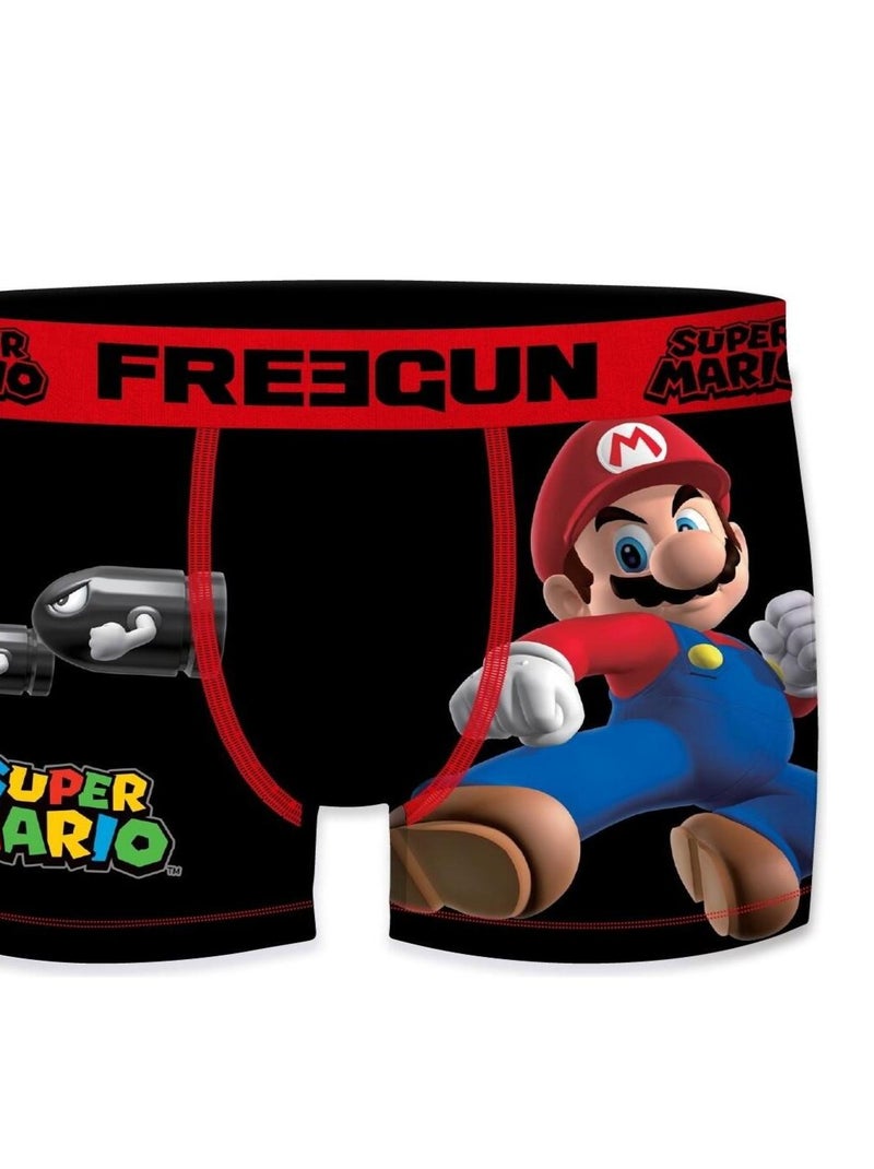 Boxer homme Super Mario Bros Bill Balles Freegun - Noir - 0.00€ - Kiabi