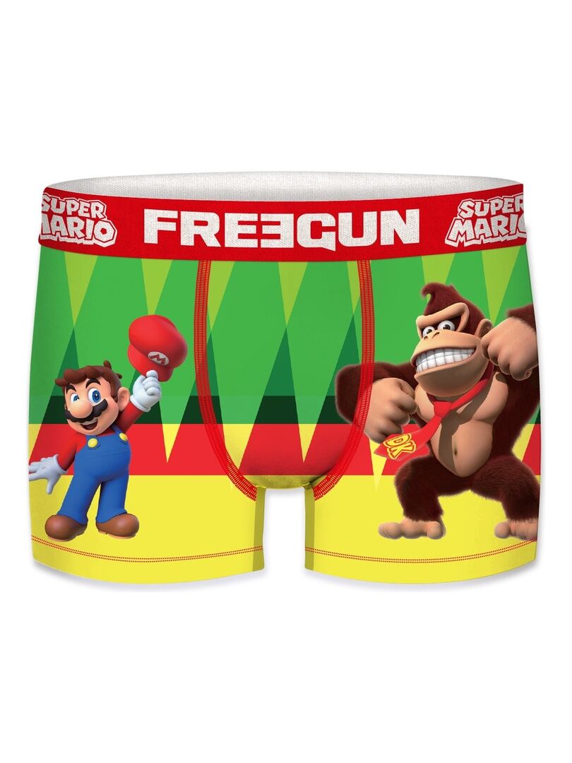 Boxer homme Super Mario Bros Donkey Kong Freegun - Vert - Kiabi - nu€