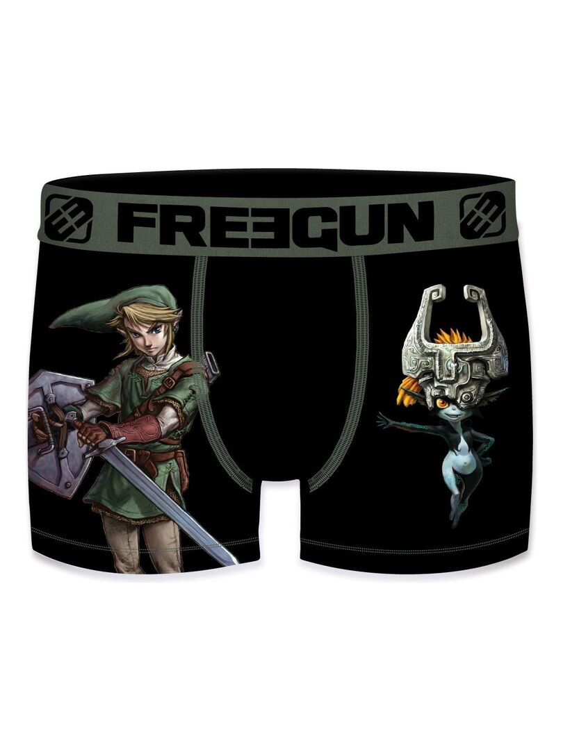 Boxer homme Zelda Link et Midona Freegun - Noir - Kiabi - nu€