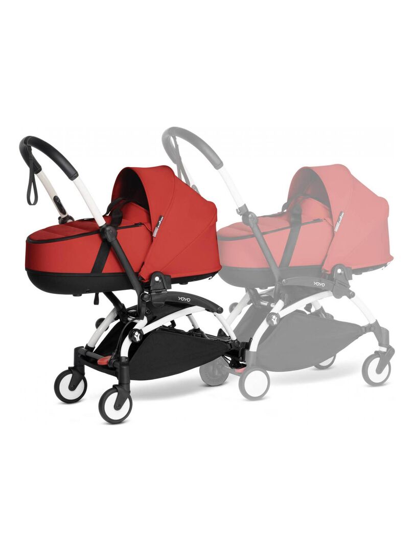 Cadre YOYO connect blanc et nacelle Rouge - Rouge - Kiabi - 585.96€