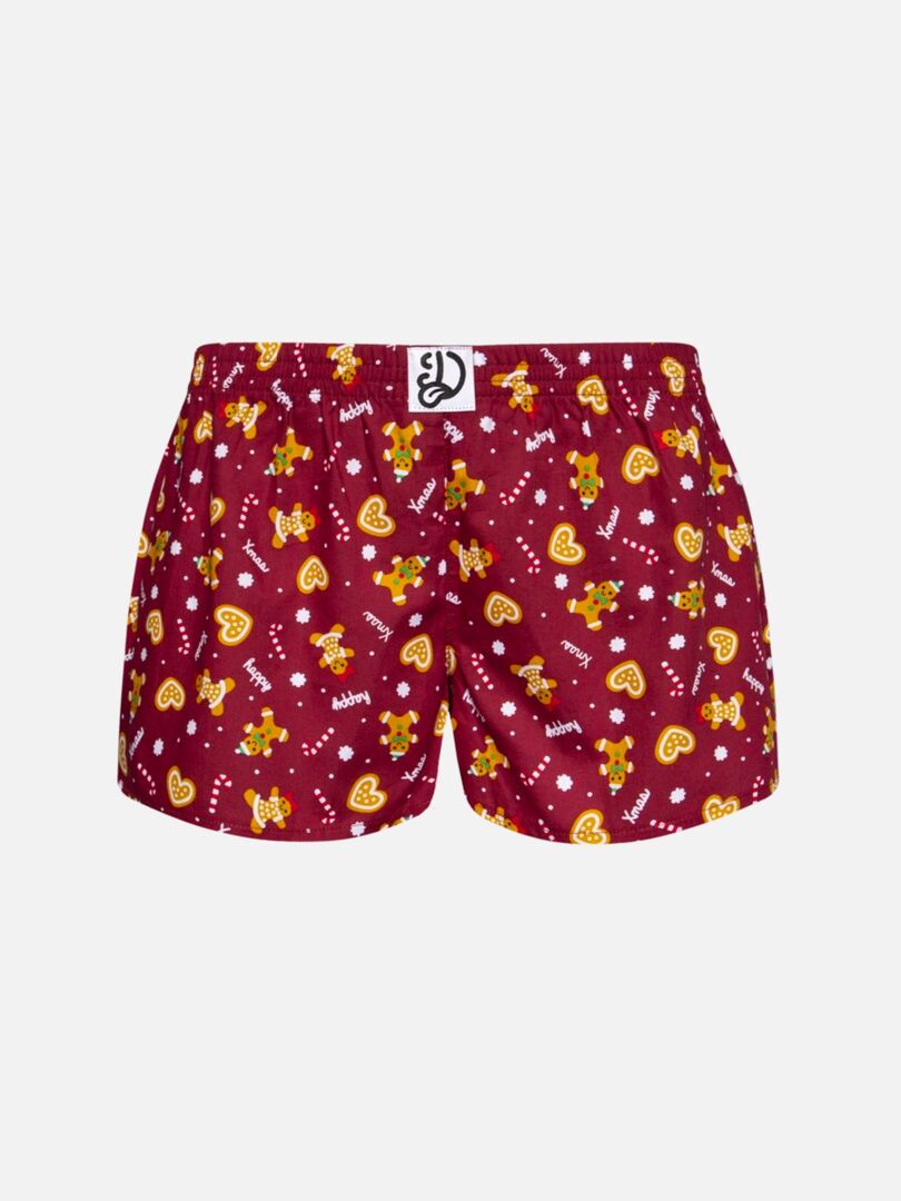 Caleçon Femme Dedoles Monde de Pains d’Épices - Rouge foncé - Kiabi - nu€