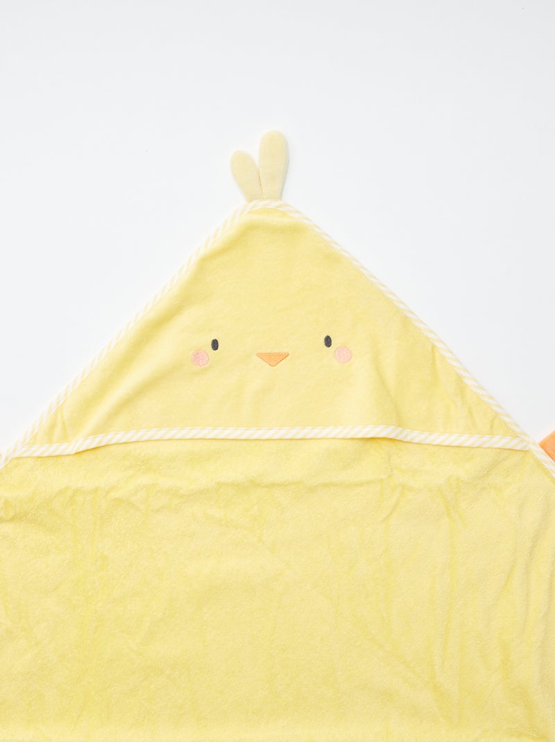 Cape de bain - JAUNE - 8.40€ - Kiabi