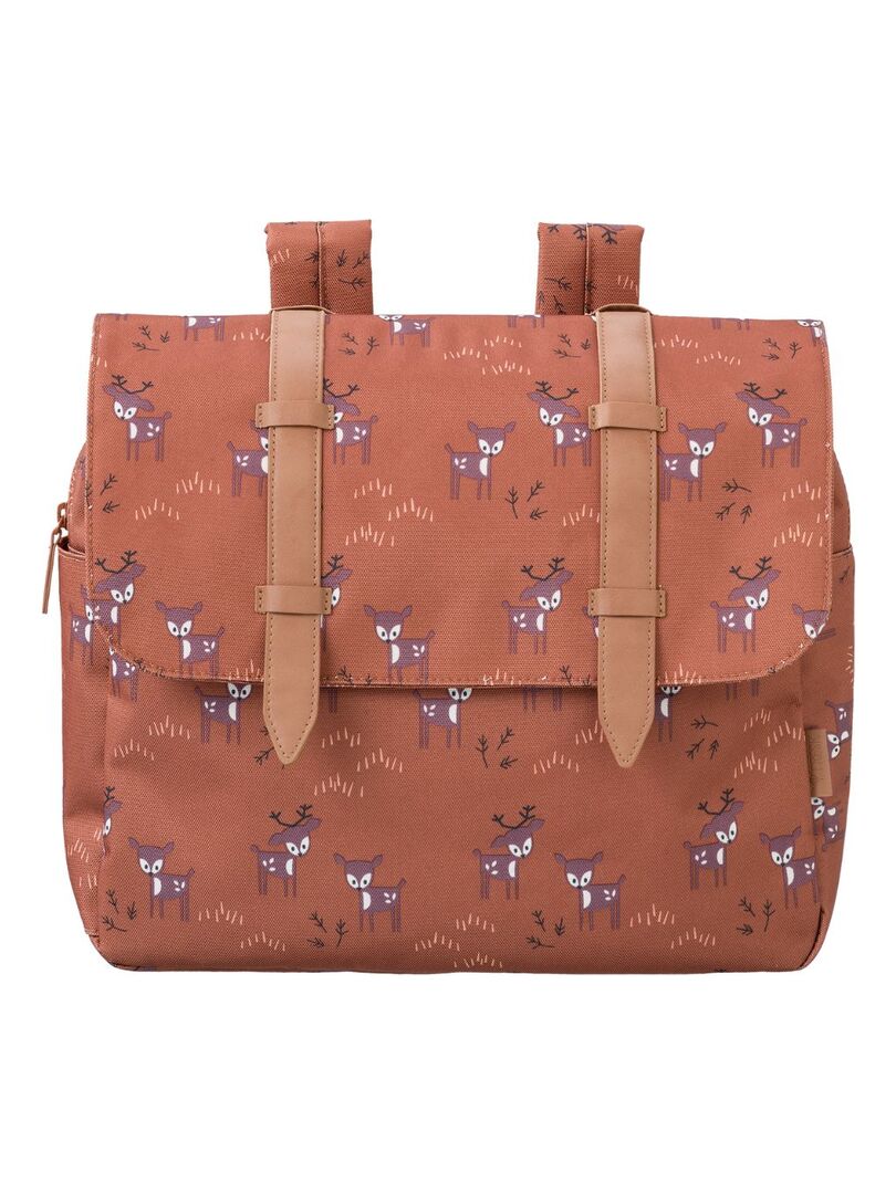 Cartable A4 maternelle FAON - Marron - Kiabi - 48.90€