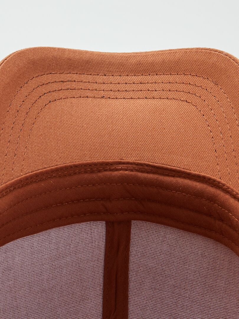 Casquette basique style baseball - Camel - Kiabi - 5.00€