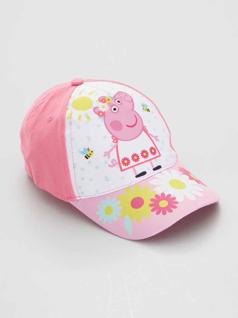 Casquette en toile 'Peppa Pig' - rose - 3.00€ - Kiabi