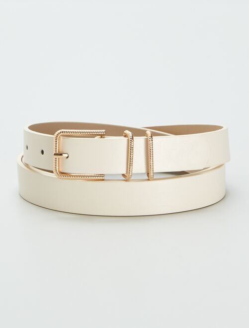 Ceintures beiges femme - Kiabi