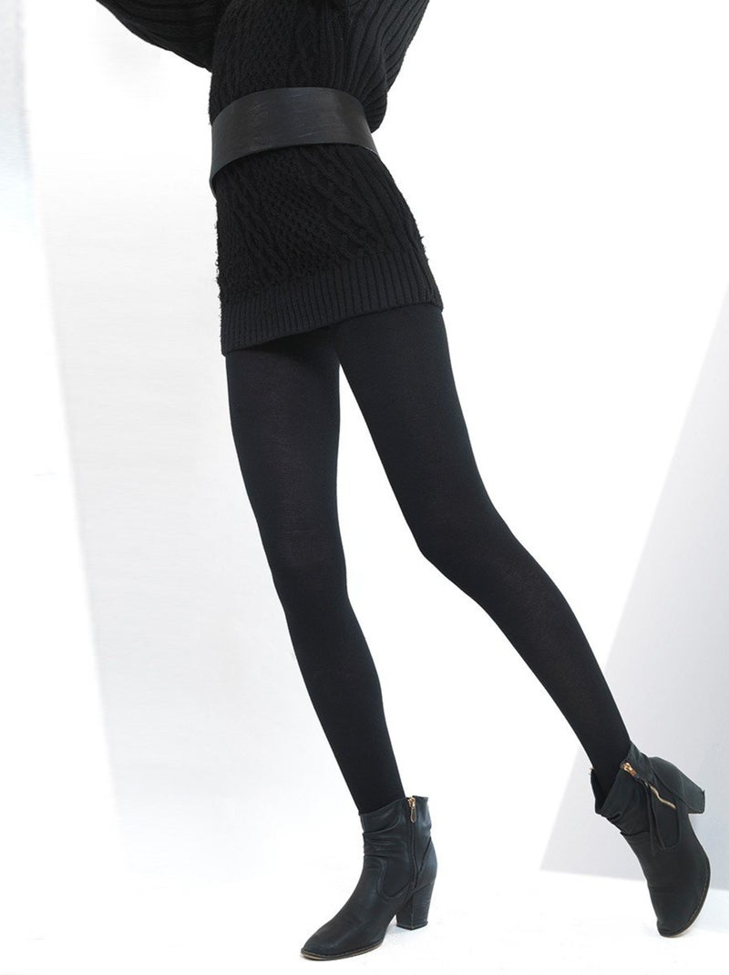 Cette - Collant chaud en coton doux Sochi 120 deniers - Noir - Kiabi ...