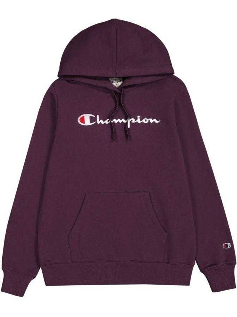 Champion - Sweat à capuche motif/style grand logo - Violet clair ...