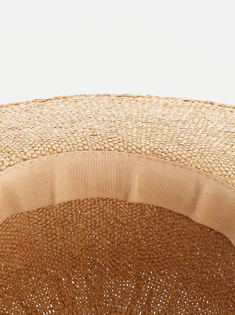 Chapeau de paille - Rose - 4.00€ - Kiabi
