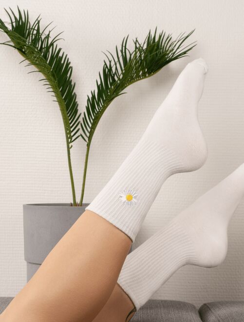 Chaussettes femme : découvrez nos modèles - Kiabi