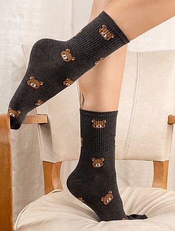 Chaussettes femme : découvrez nos modèles - Kiabi