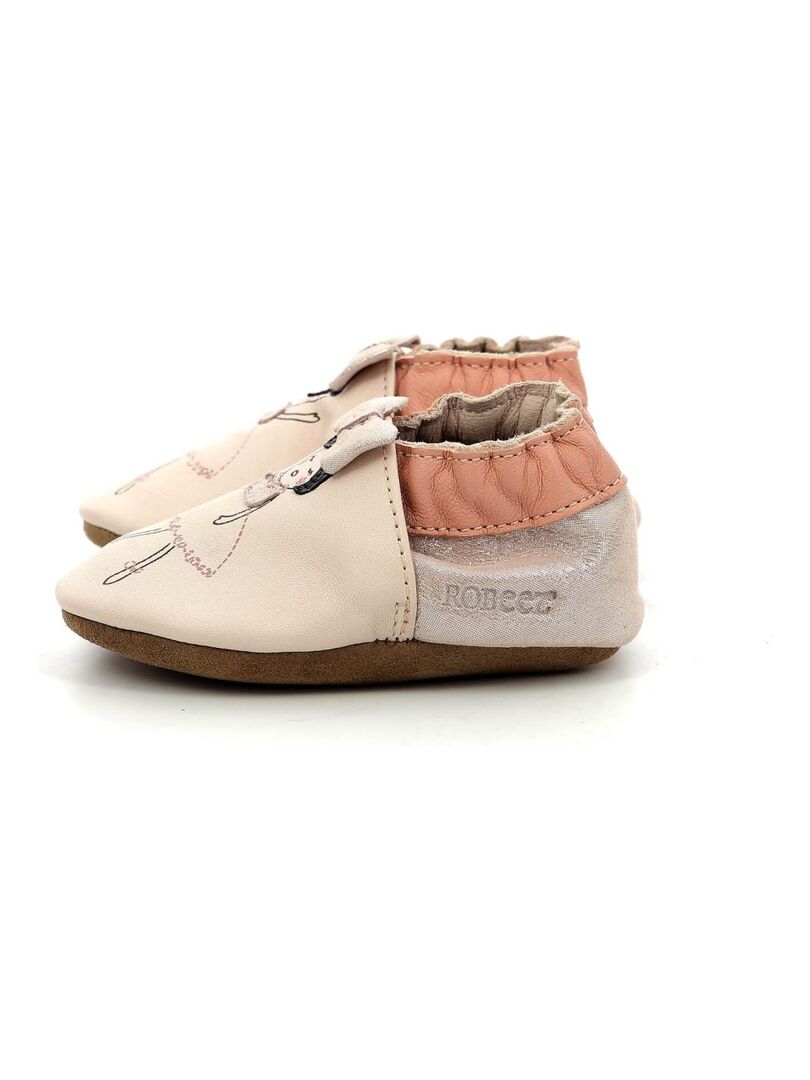 Chaussons Cuir Ballet Passion - Rose - Kiabi - 37.00€