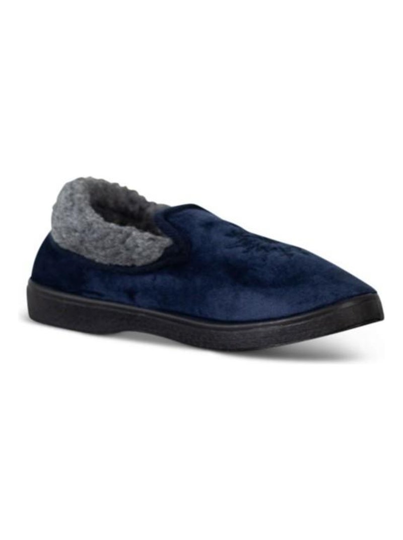 Chaussons Kebello - Bleu marine - Femme - 19.99€ - Kiabi
