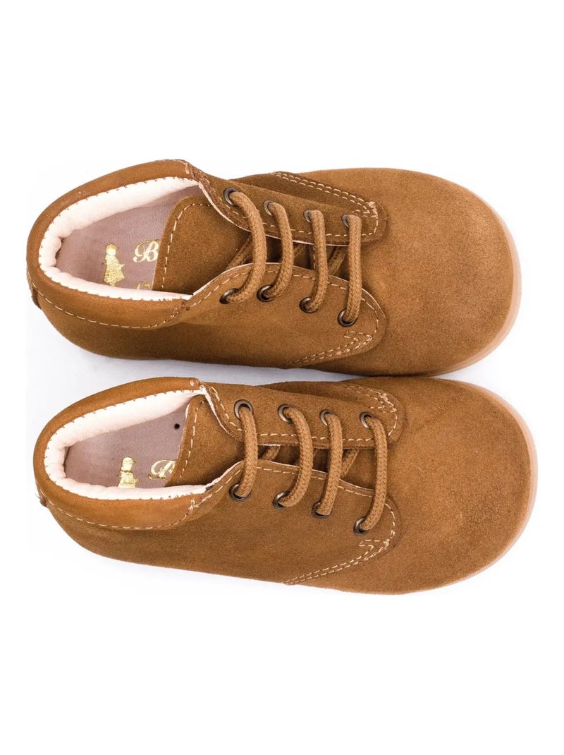 Chaussure Bebe Premier Pas - Boni Noa - Marron chocolat - Enfant - 49. ...