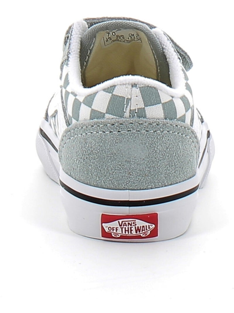 Chaussures à Scratch Pour Enfant Old Skool - Gris - Bébé - 0.00€ - Kiabi