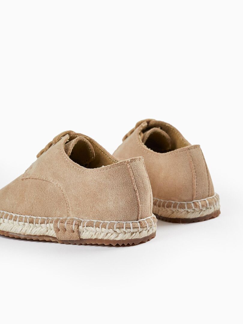 Chaussures en daim en cuir pour bébé garçon BROTHERS&SISTERS - Beige ...