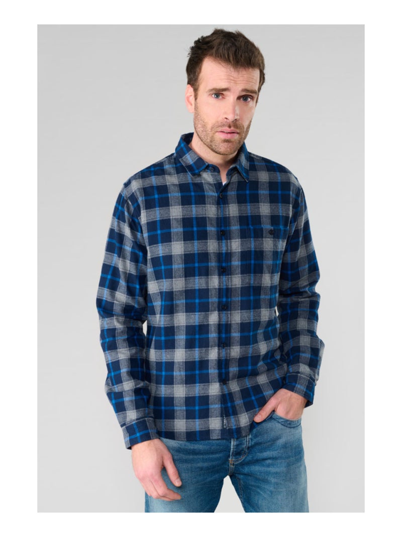 Chemise CAMIR 'Le Temps Des Cerises' - Bleu - Homme - 0.00€ - Kiabi