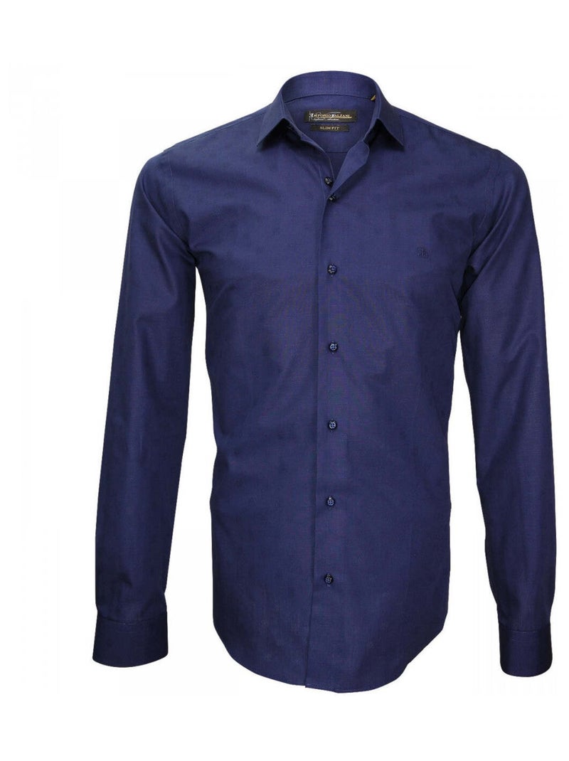 Chemise homme mode coupe cintrée TIBERIO Emporio balzani Blanc , Bleu , 43 - Blanc Bleu - Homme ...