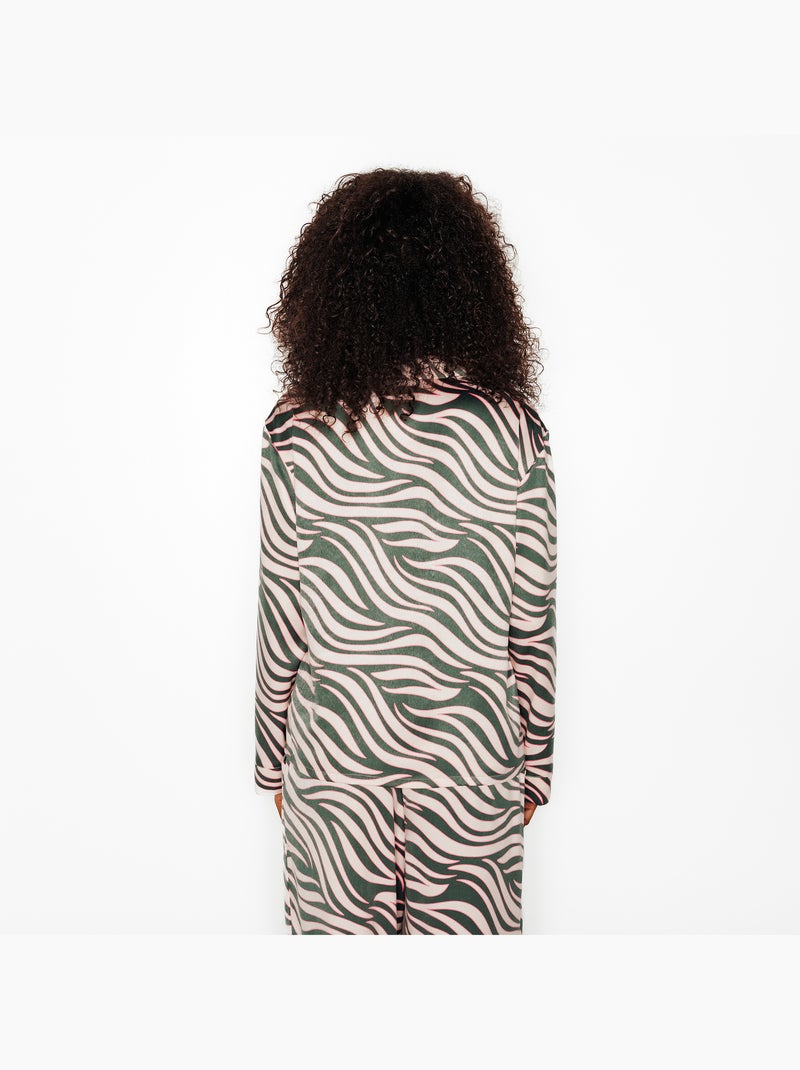 Chemise manches longues Grammy - RougeGorge Lingerie - Kaki - Femme ...