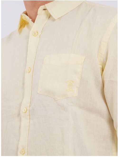Chemise homme, chemises pas cher pour homme - jaune - Kiabi