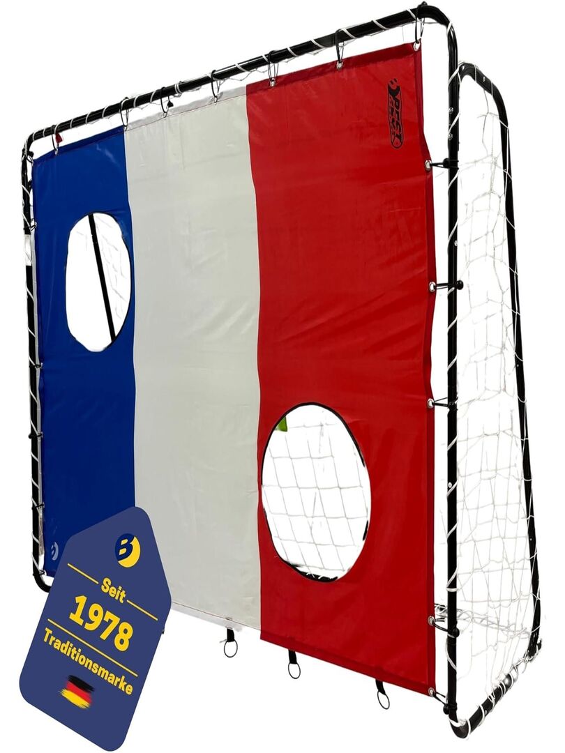 Cible de tir "France" 193 x 150 cm avec 2 trous de tir - Multicolore ...