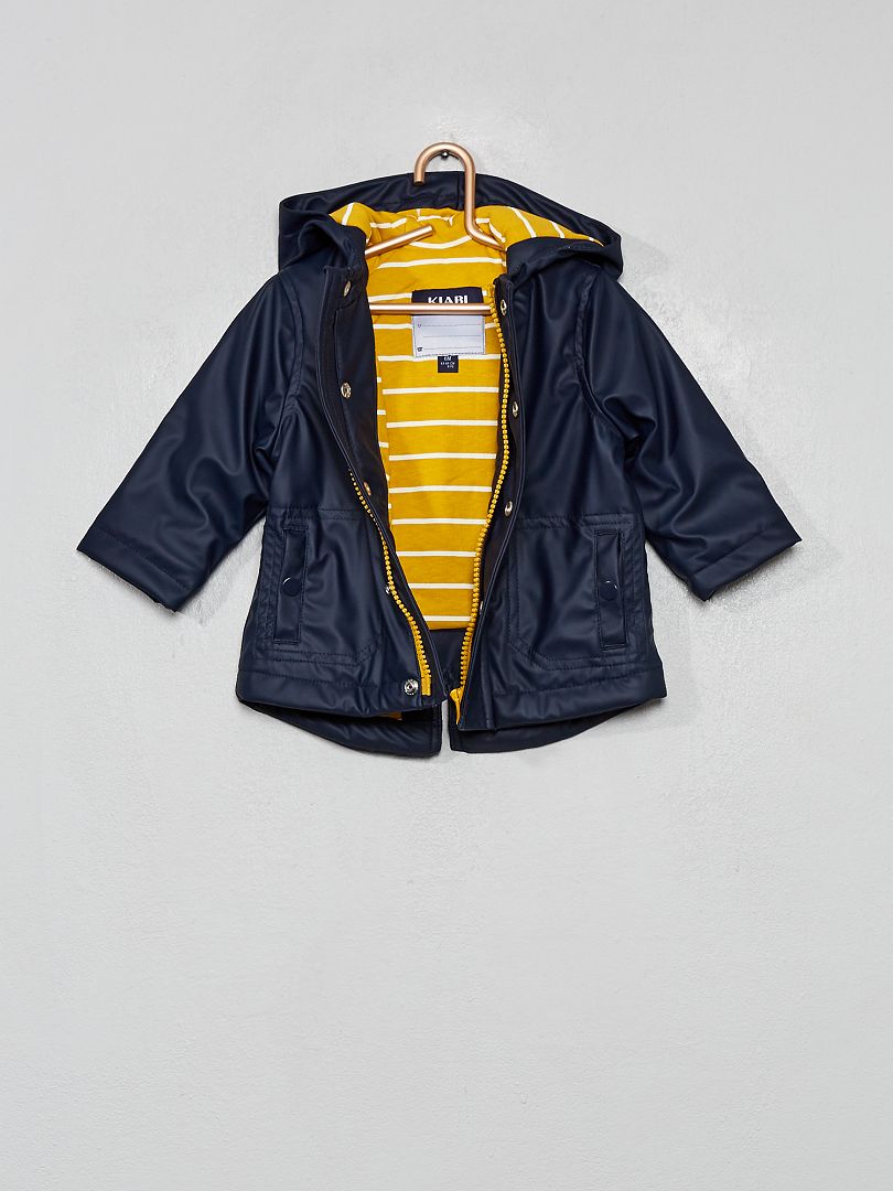 Ciré en gomme imperméable - bleu marine - Kiabi - 18.00€