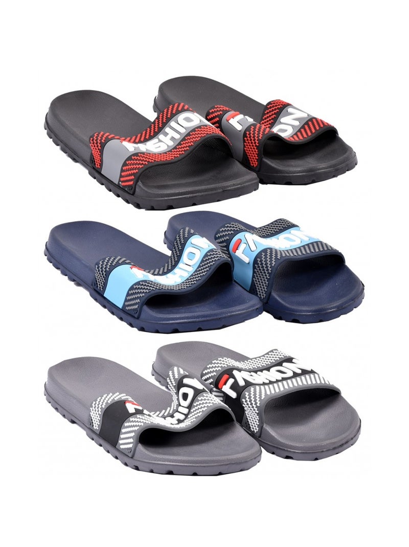 Claquette Homme - Noir - Homme - 21.90€ - Kiabi