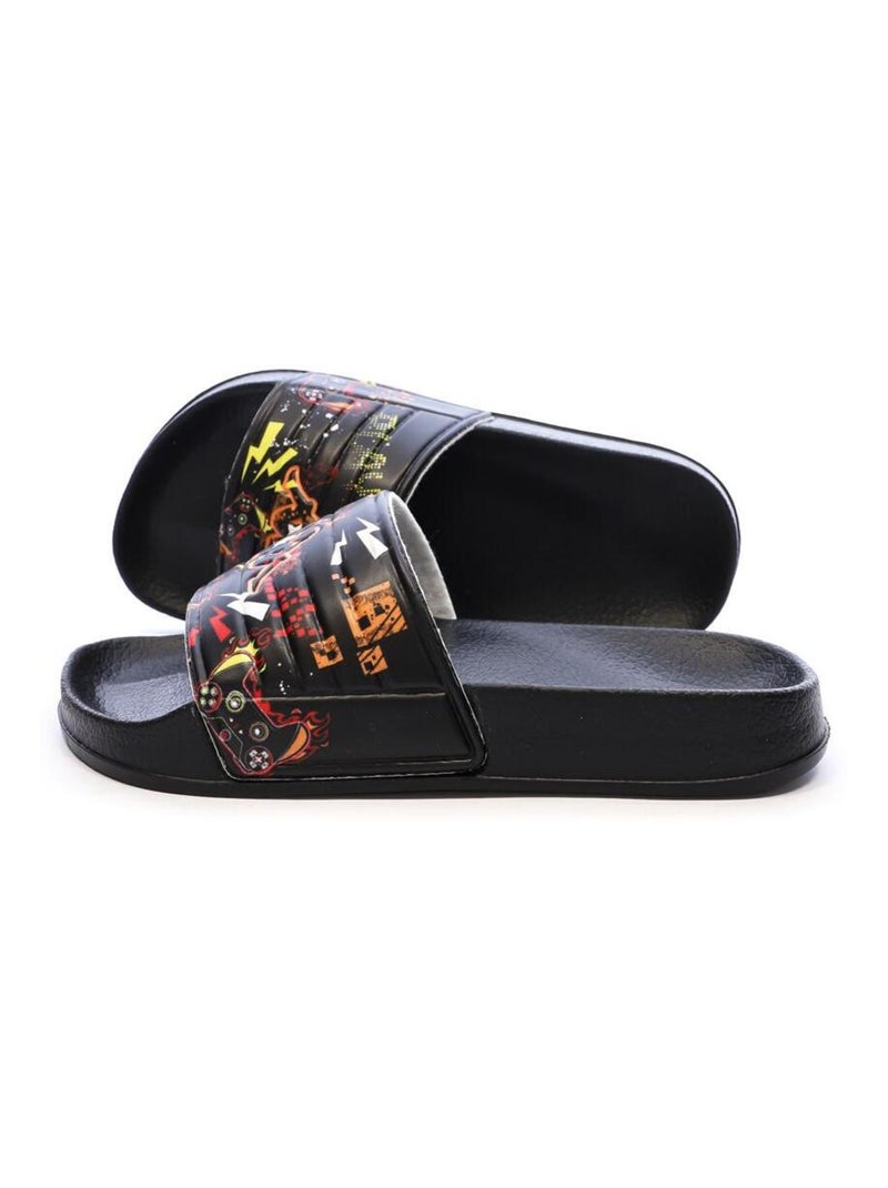 Claquettes Garçon Kappa Sartwo 2 - Noir - 13.17€ - Kiabi