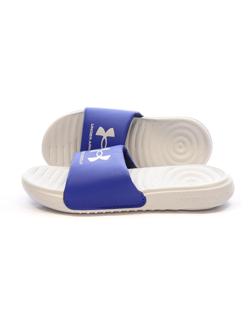 Claquettes Garçon Under Armour Ansa Fix - Bleu - 0.00€ - Kiabi