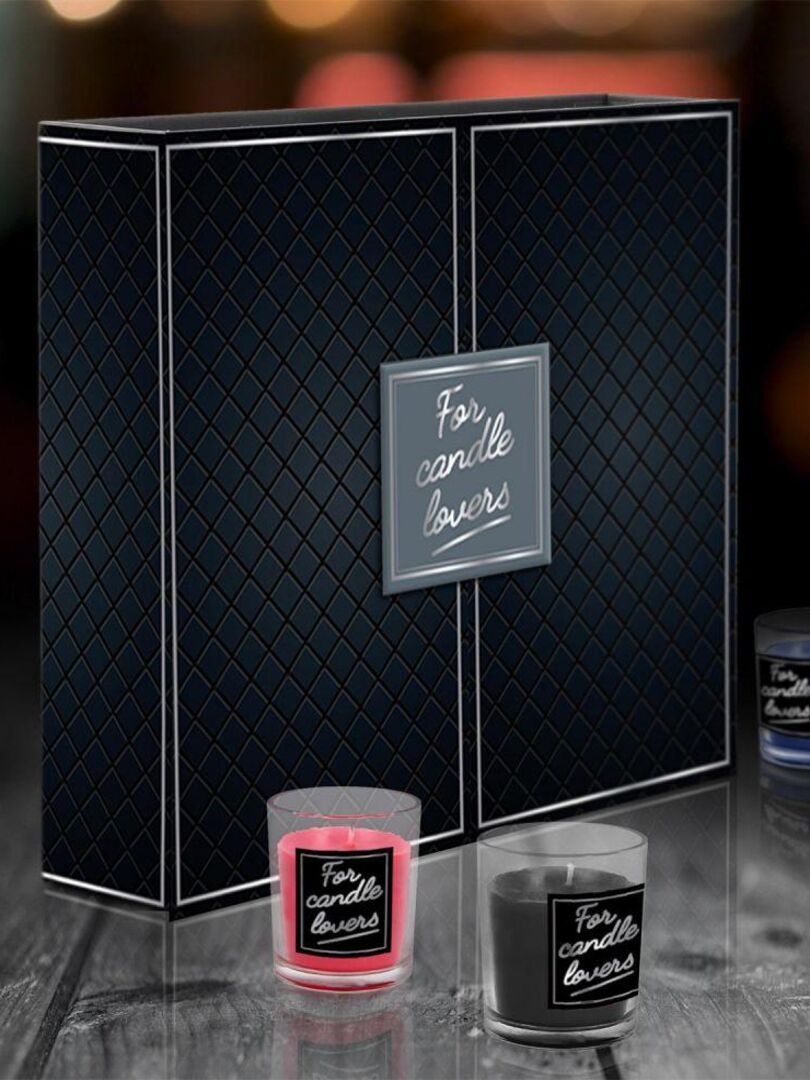 Coffret cadeau 12 bougies parfumées For Candle Lovers - Multicolore ...