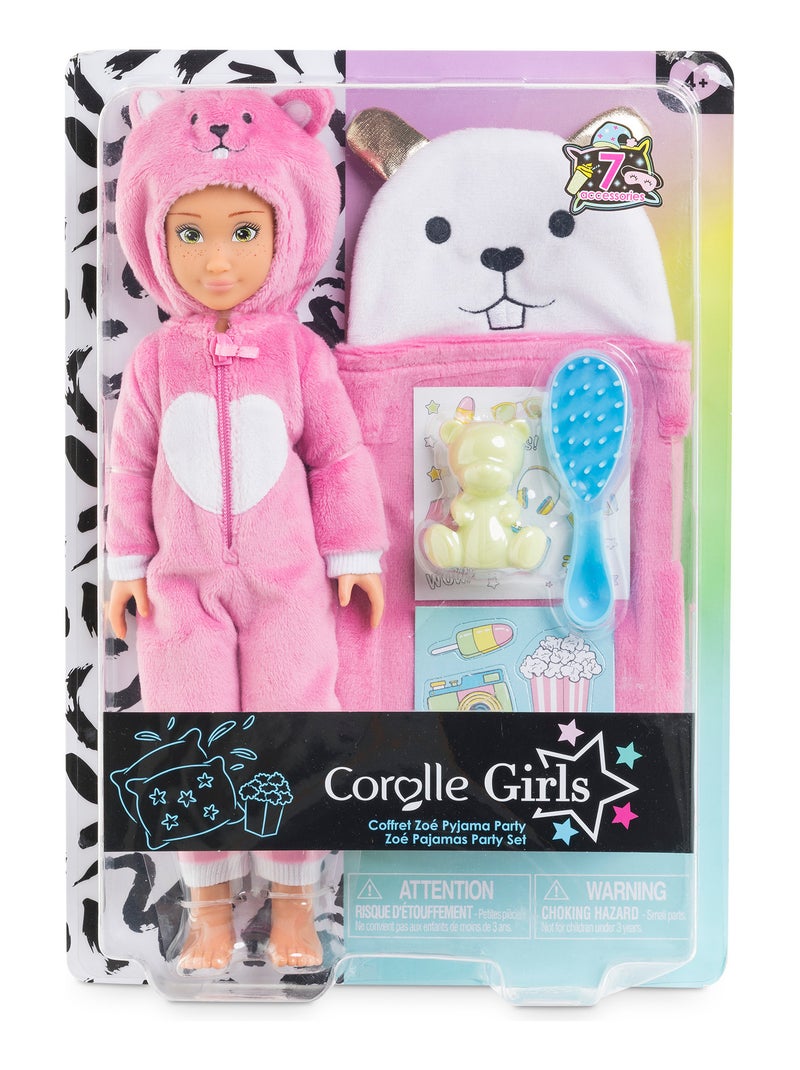 Coffret Poupée Corolle Girls Zoé Pyjama Party - N/A - Kiabi - 24.99€