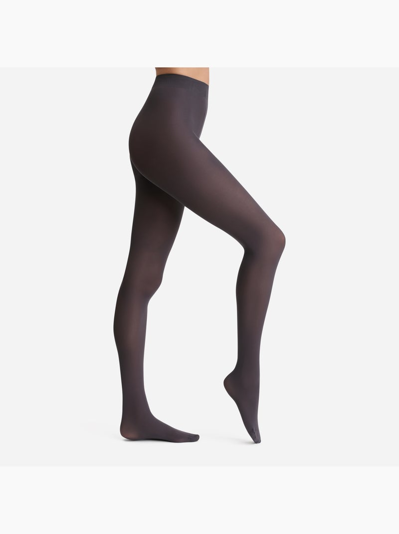 Collant opaque velouté 50D Style - Argent - Femme - 9.99€ - Kiabi