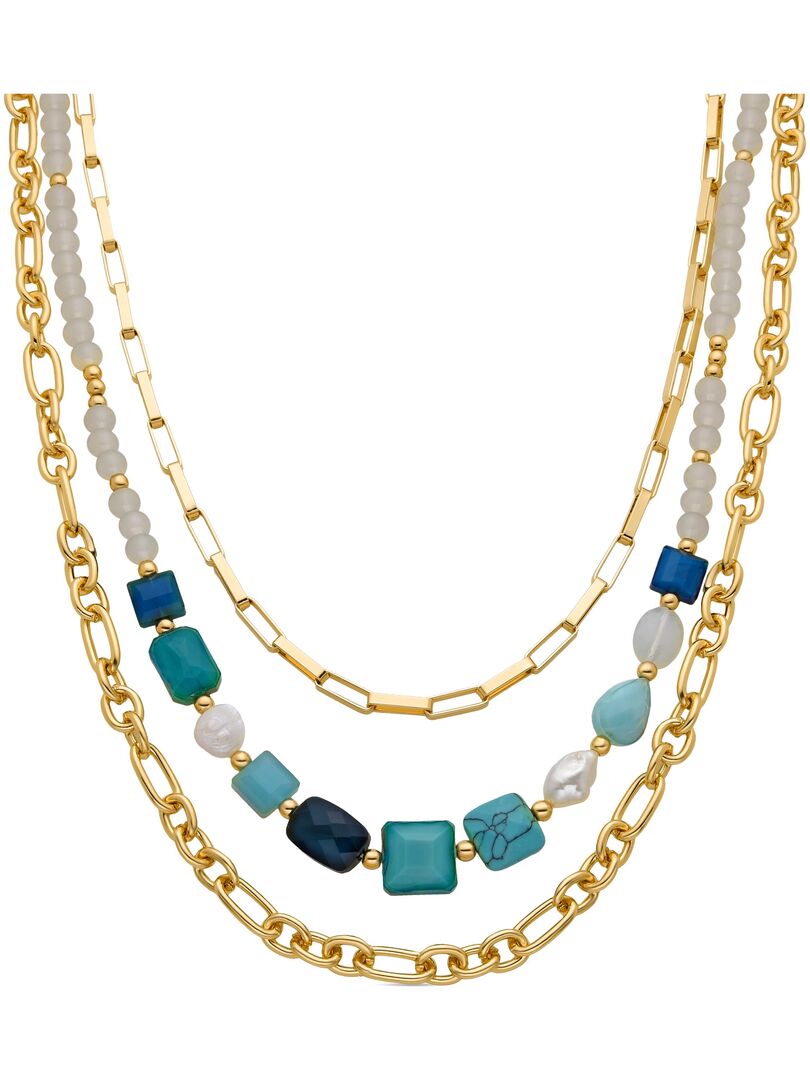 Collier Luxenter Eutha en or 18 carats - Argent - Kiabi - 55.90€