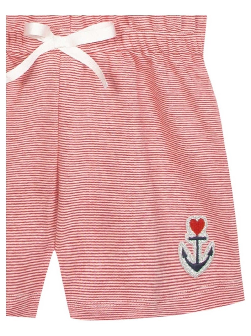 Combishort Sans Manche En Maille 'miniman' - Ecru - Fille - 0.00€ - Kiabi