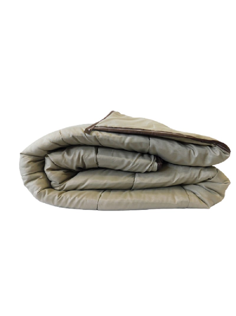 Couette légère couleur - 2 personnes 220 x 240 - Taupe - Adulte - 36.90 ...