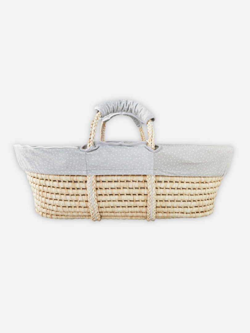 Couffin En Fibres De Maïs Anna & Milo - Gris - Kiabi - nu€