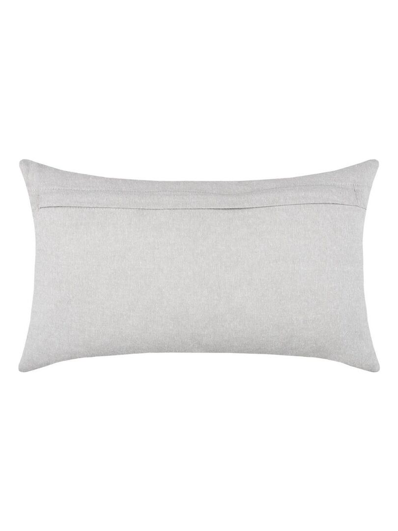 Coussin 30x50 cm Sophie naturel coton - Blanc - Kiabi - nu€
