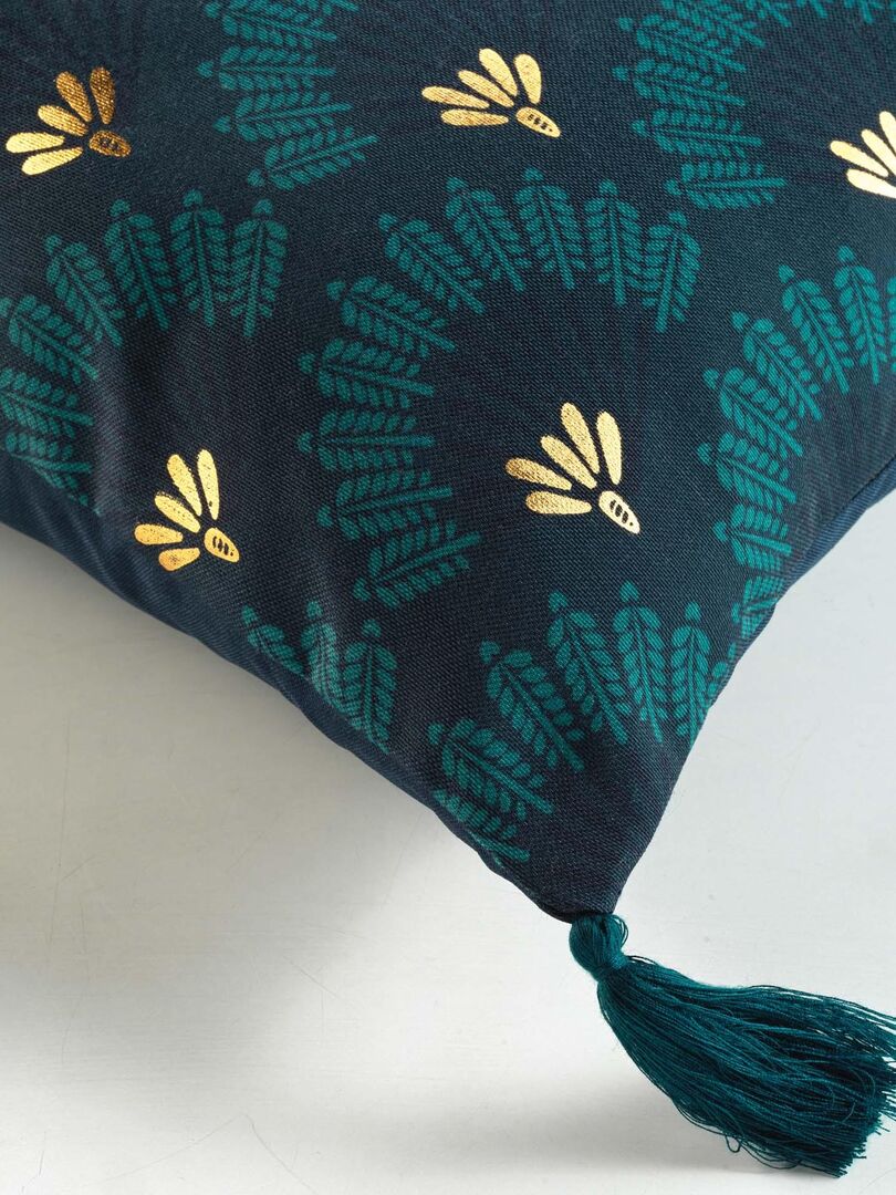 Coussin 40 x 40 cm Artchic billie - Bleu - Kiabi - 11.70€