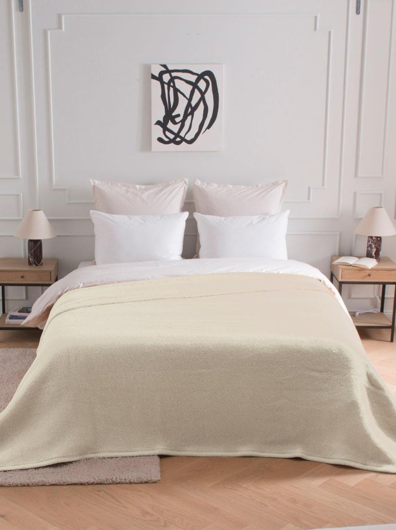 Couverture Morzine Blanchi - DODO - Beige - Adulte - 175.00€ - Kiabi