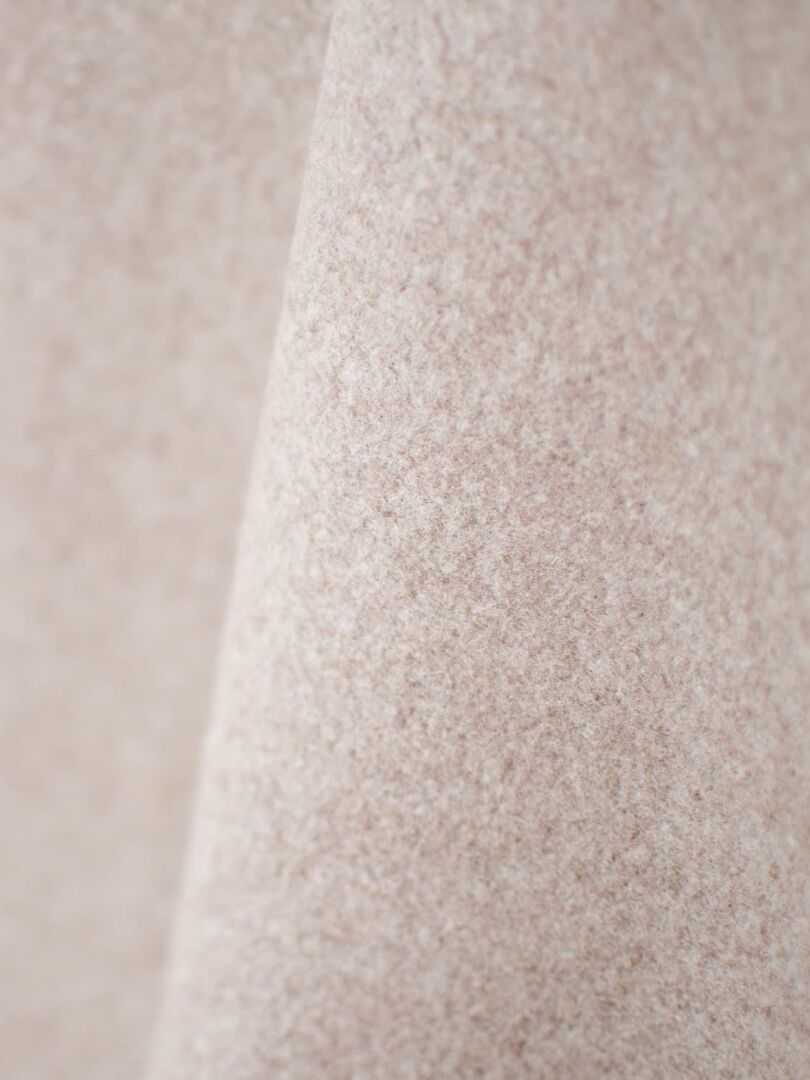 Couverture polaire 100% coton ultra-doux - Beige - Kiabi - 33.52€