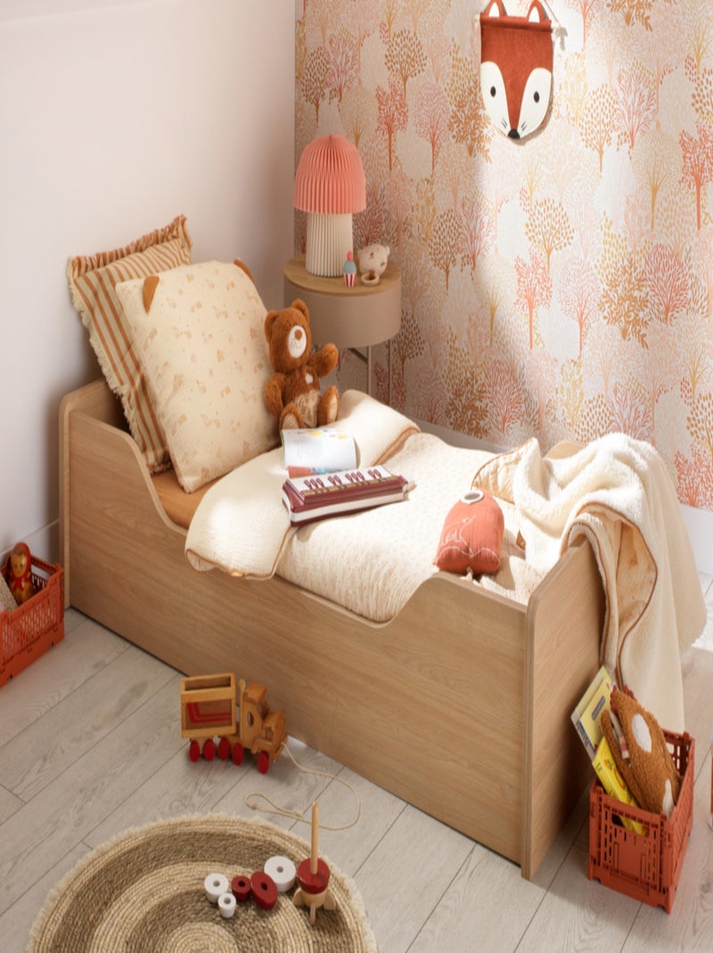 Couvre lit bébé en double gaze de coton - - Beige - 49.99€ - Kiabi