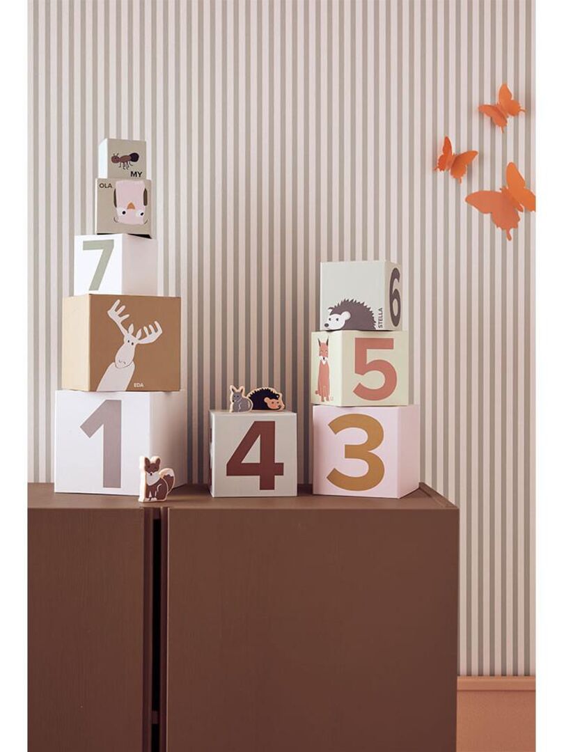 Cubes carton 1 à 10 Edvin - N/A - Kiabi - nu€