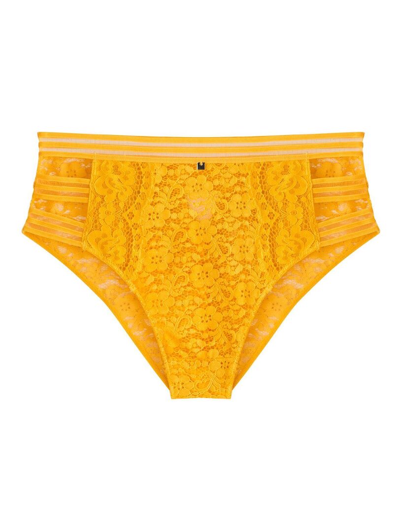 Culotte haute PETILLANTE - Camille Cerf & Pomm'Poire - Jaune - Kiabi ...