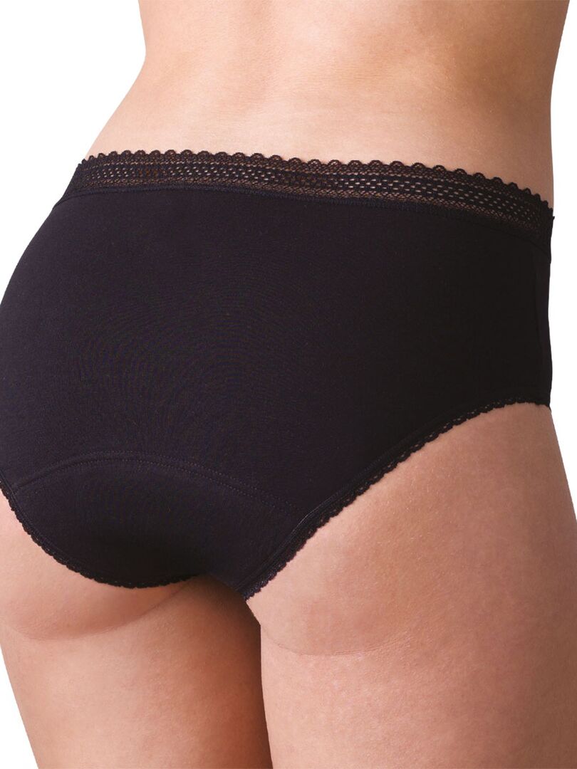 Culotte pour les règles taille haute Belle & Culottée Secret by - Rouge clair - Kiabi - 21.00€