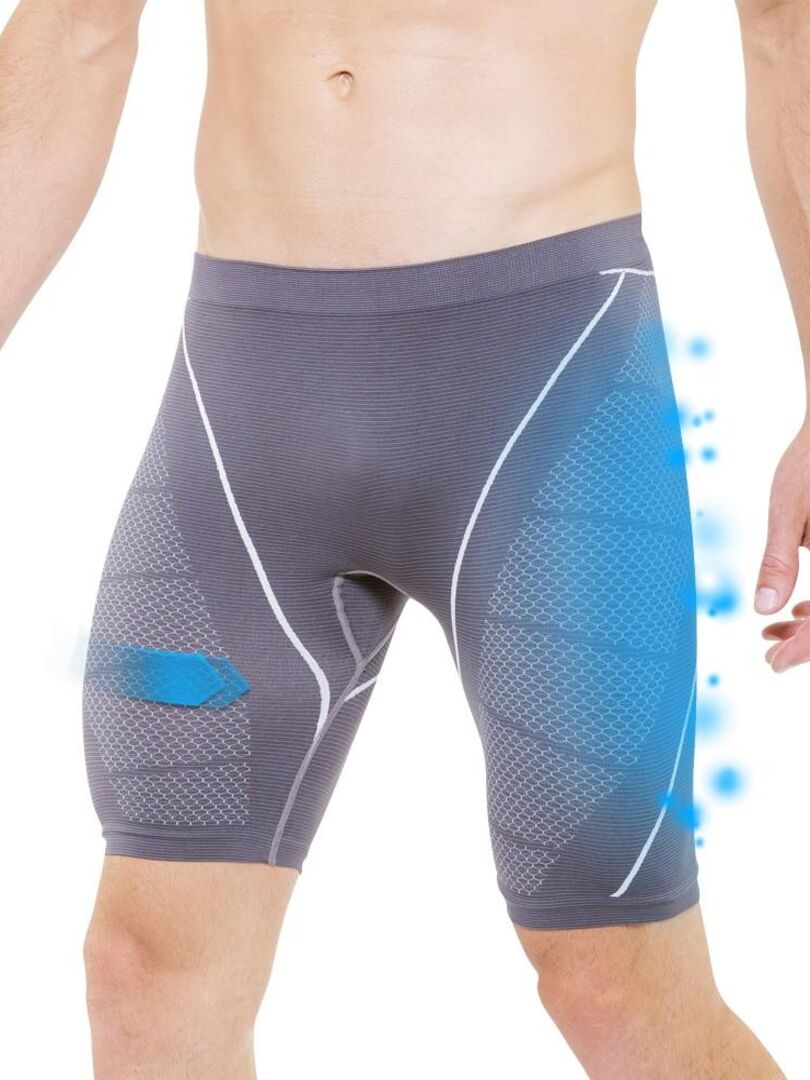 Cycliste de compression running Cellutex - Gris clair - Kiabi - 39.00€