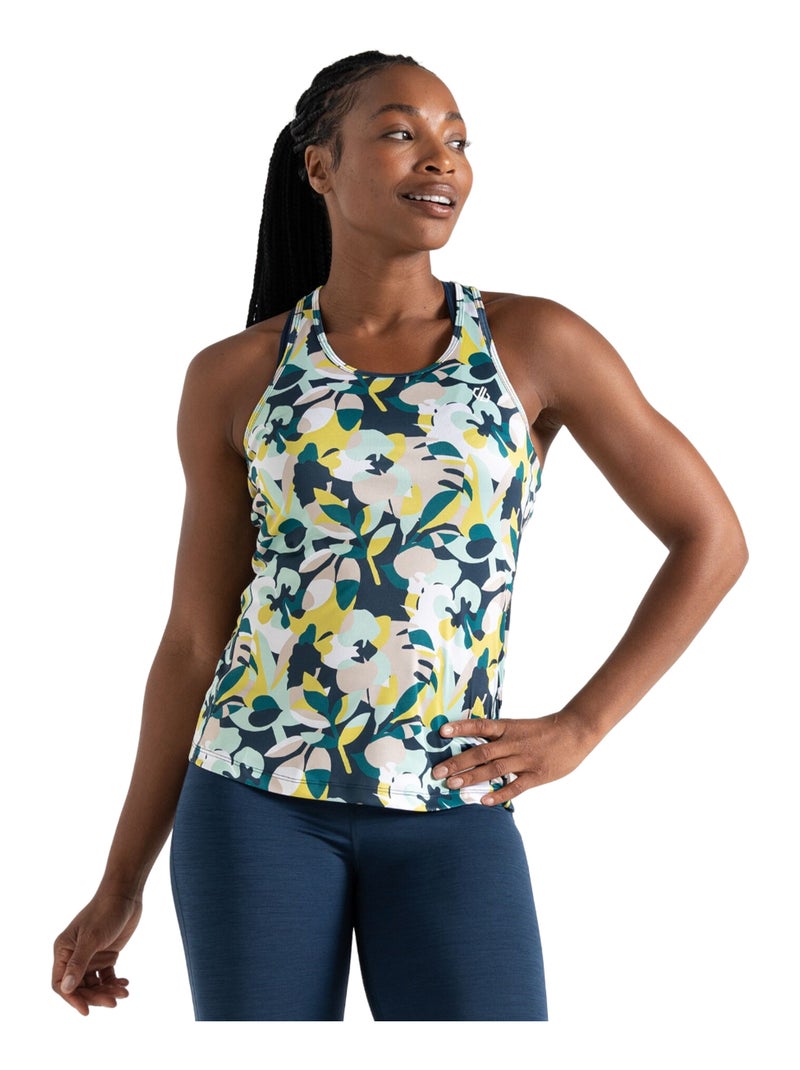 Dare 2B - Débardeur motif/style Pétale BOLT - Bleu outremer - Femme - 10.99€ - Kiabi